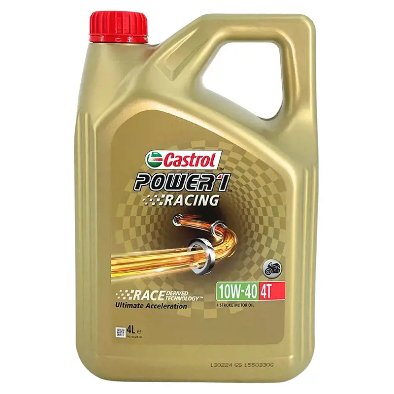 Castrol Power 1 Racing 4T 10W-40 4 Litres (Belgium)